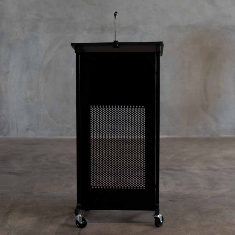 Black Lectern - FDB Commercial Interiors